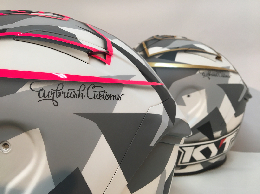 Racing Helmets Garage: KYT A.Espargarò Test Sepang 2018 by Airbrush Customs