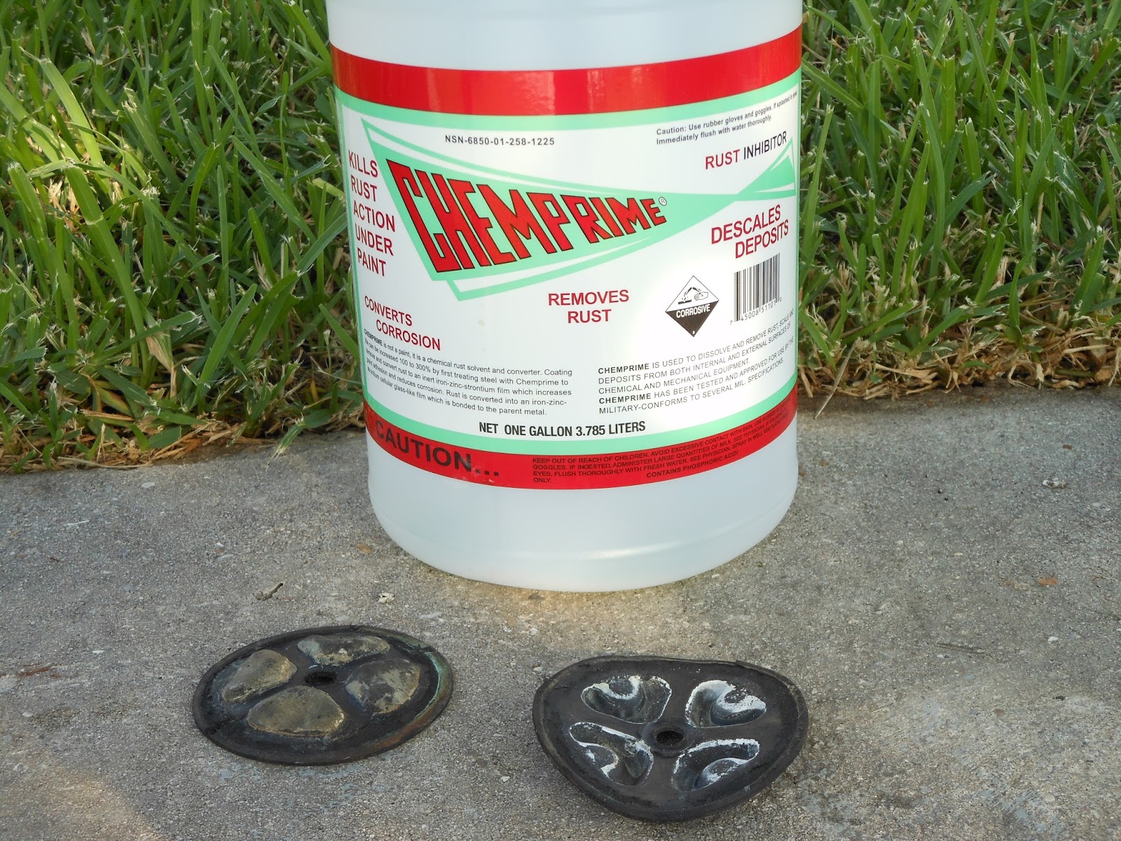 Mid-Life Cruising!!!: Soaking A Corroded Heat Exchanger