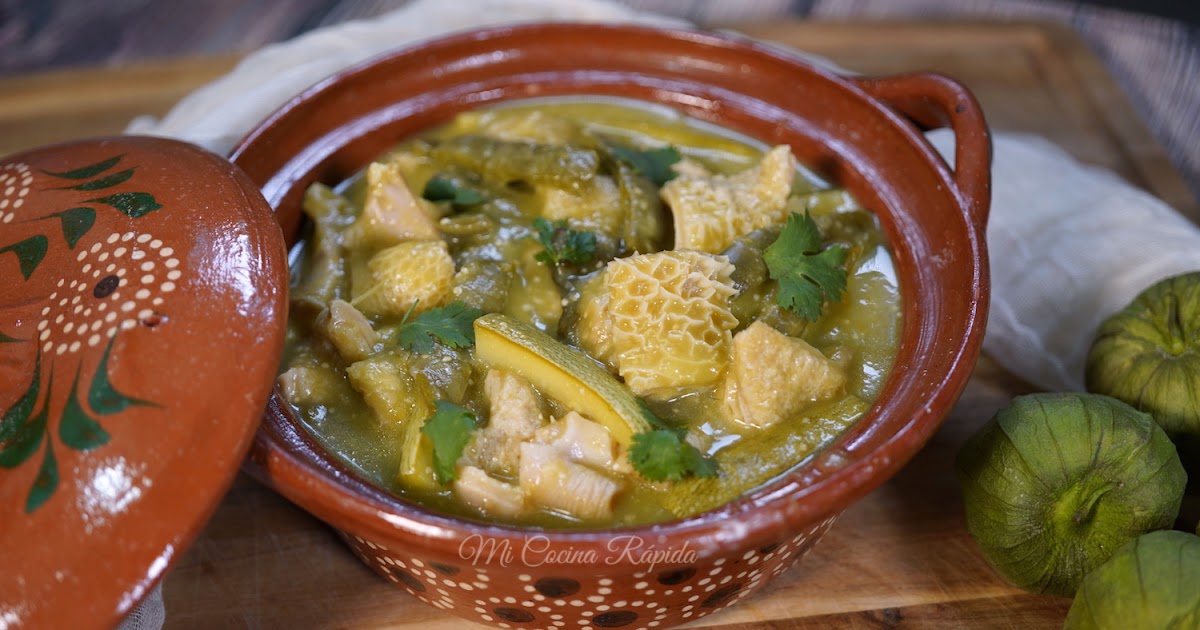 Pancita de Res en Salsa Verde - Mi Cocina Rápida