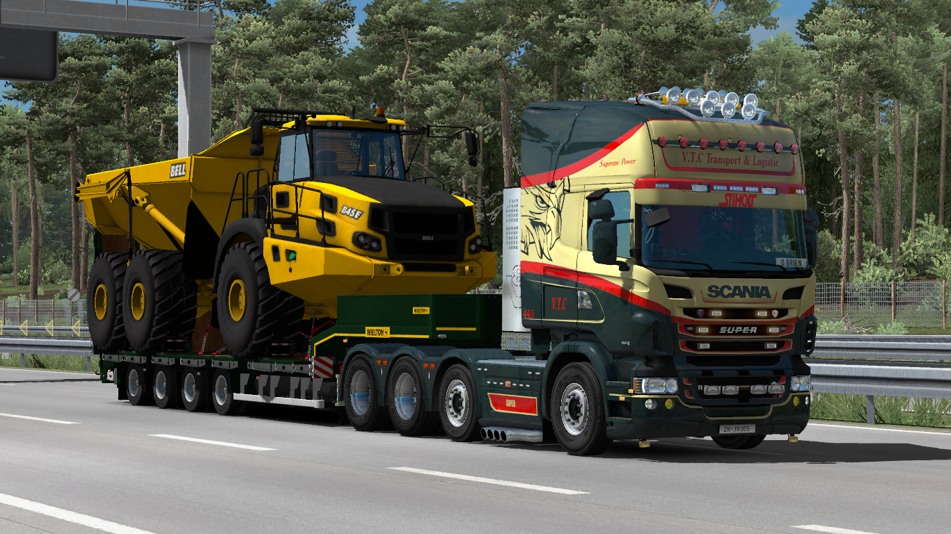 Ownable Overweight Trailer Wielton NJ4 v1.0 [1.33] - Euro Truck ...