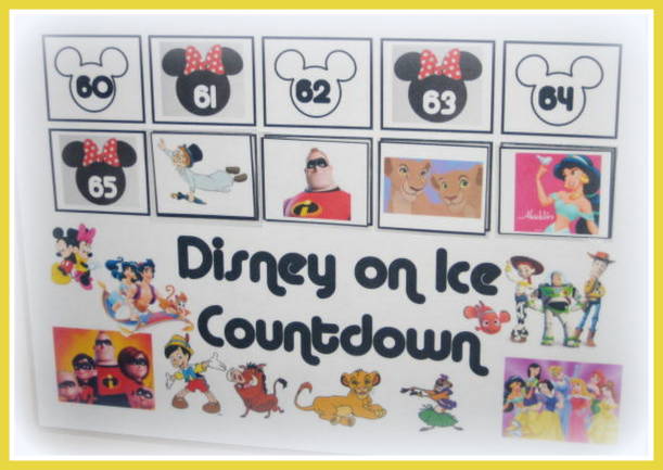 His Treasured Princess: Disney Countdown Chart