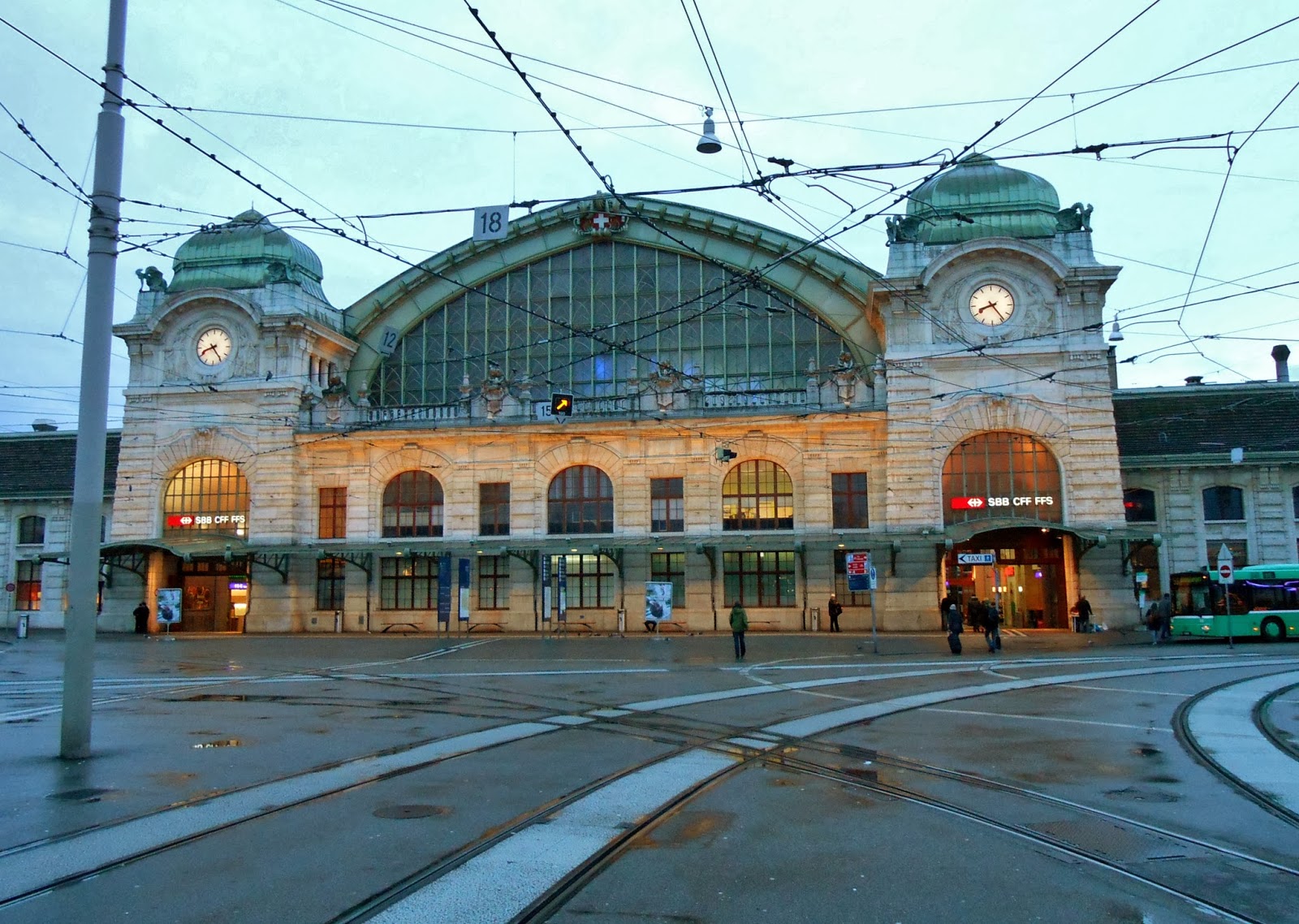 Viajar e descobrir: Suíça - Basel - Basel SBB, Bahnhof