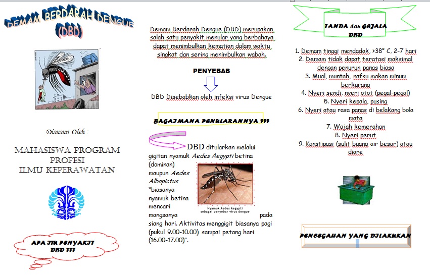PM Info Channel: Contoh Leaflet Demam Berdarah (DBD)