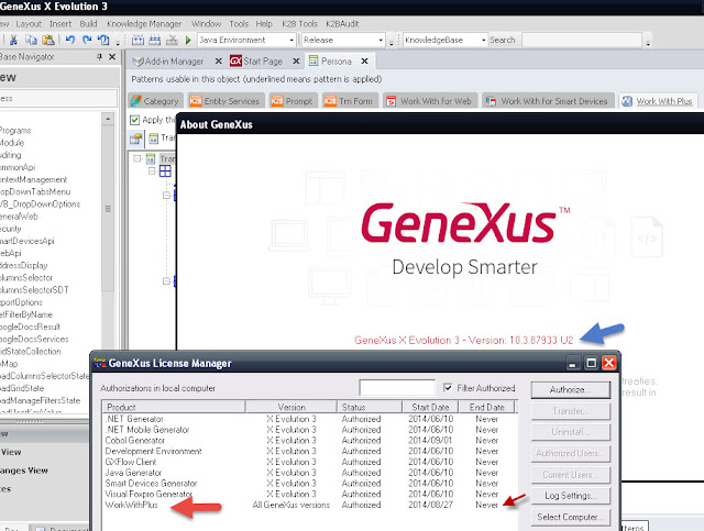 Genexus x Ev2: Genexus Ev3