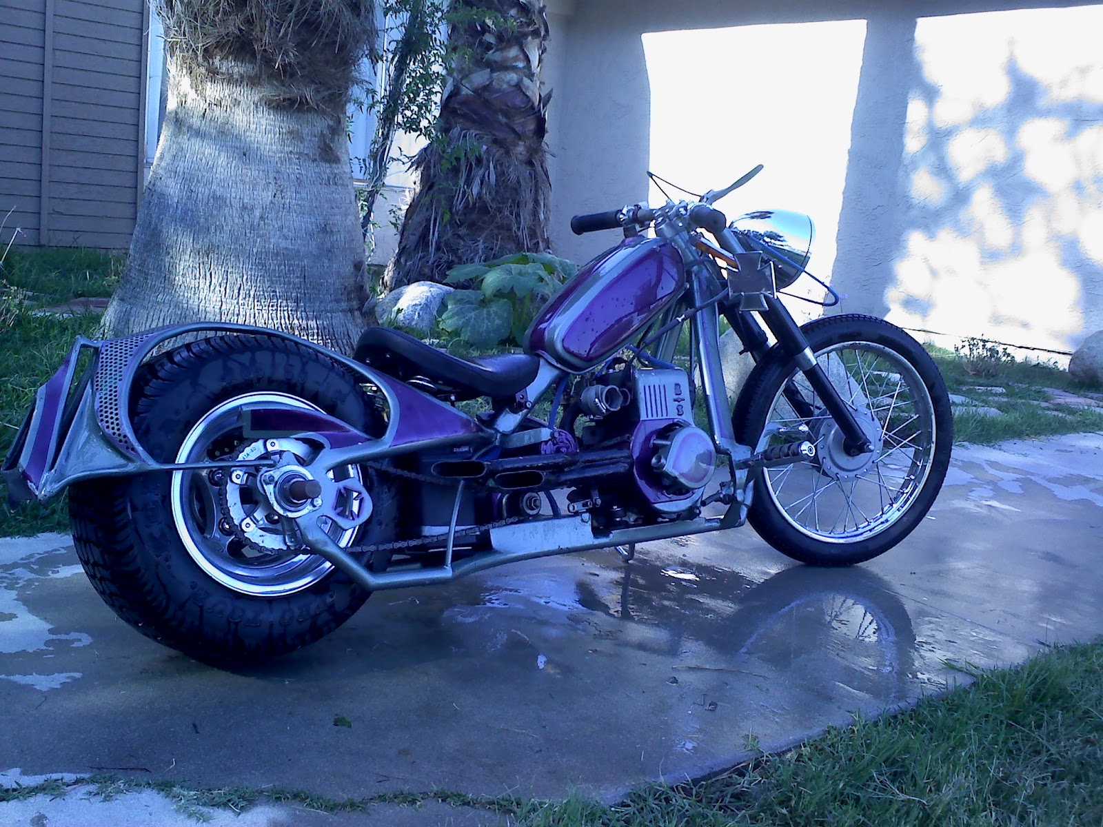 DANG Contraptions: Dang Lil' Old School Mini bike custom 3/4 scale mini ...