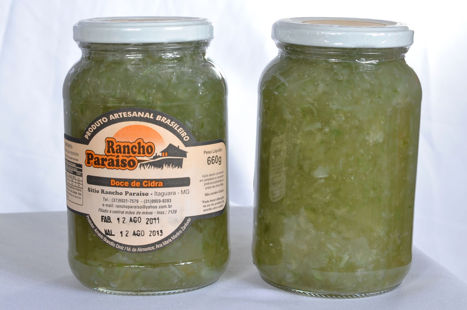 Doces Rancho Paraíso: Cidra