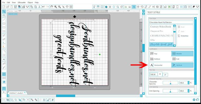 Text basics in Silhouette | Design Bundles