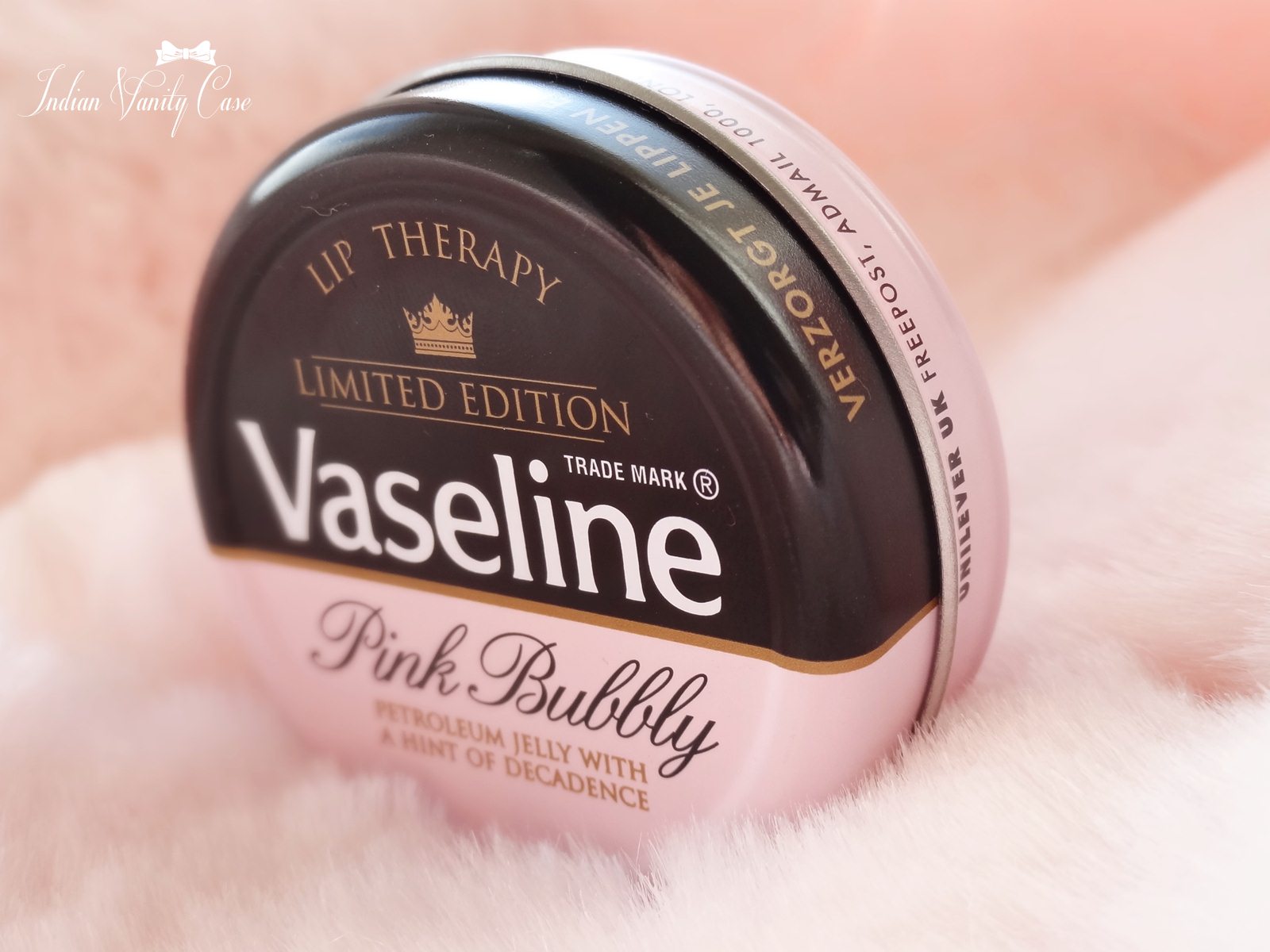 A Cynful Fiction: Vaseline Pink Bubbly Limited Edition Lip Therapy ...