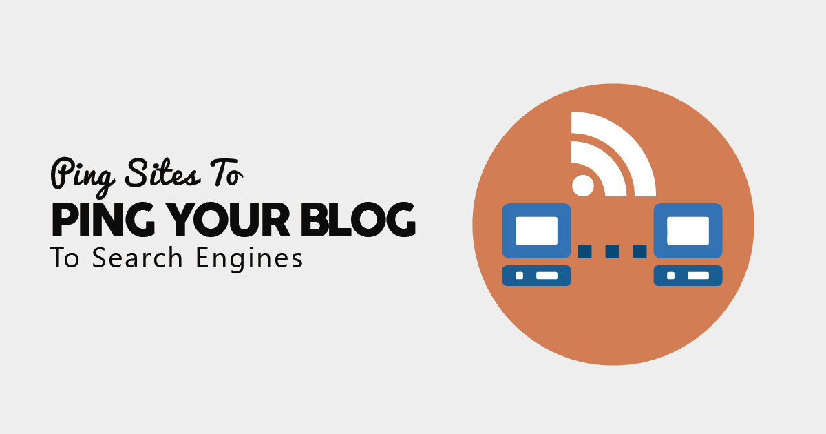 Dari Segi Ping Blog atau Website