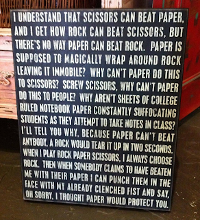 LIFE ART CO.: Rock. Paper. Scissors. WHO WINS?