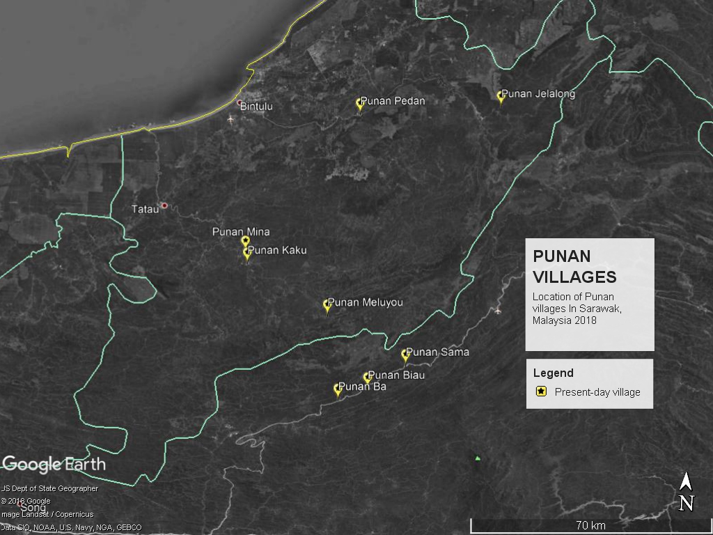 Punan Sama village history