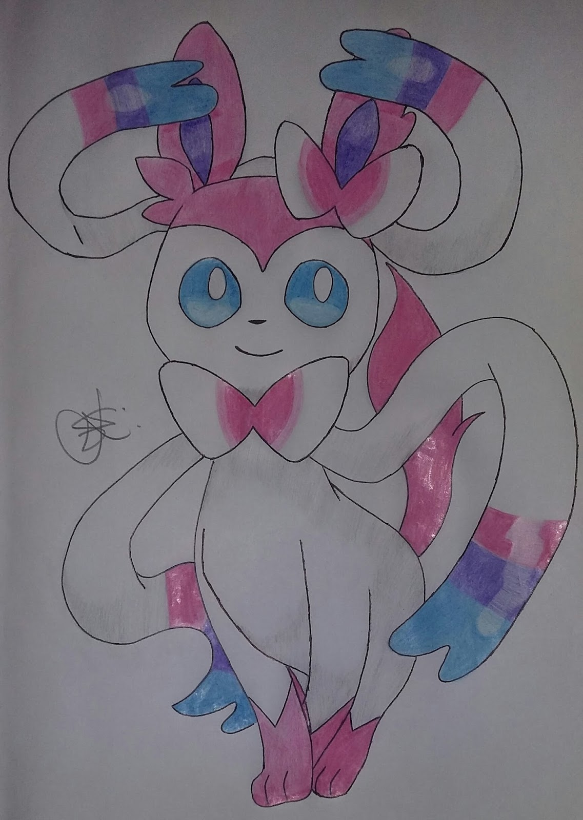 Tutorial de Desenho Sylveon
