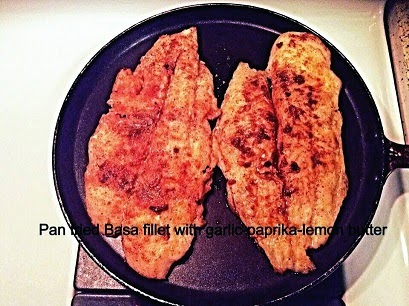 Pan Fried Basa Fillet