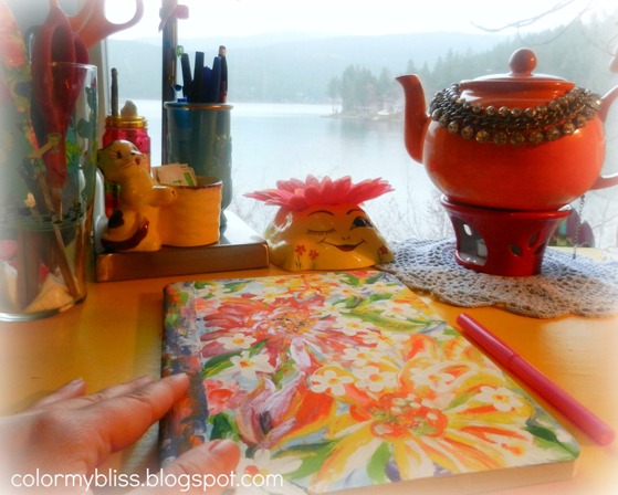 Color My Bliss: Grown-up Finger Painting!