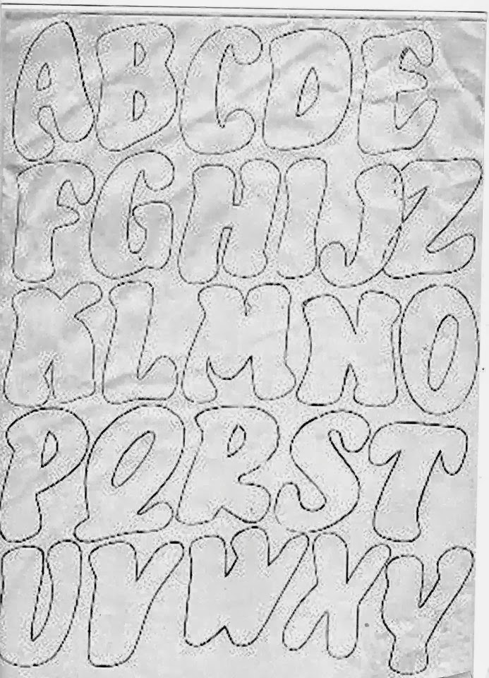 EL RINCON DE YAKE: MOLDE DE LETRAS