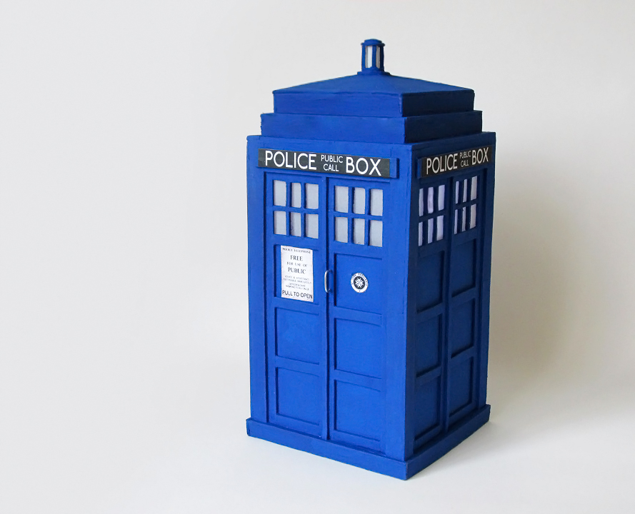 Ideias Personalizadas : DIY: Como Fazer TARDIS - DOCTOR WHO ...