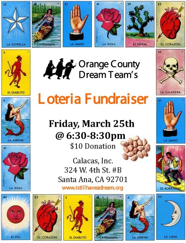 Que Chisme!: 3rd Annual Loteria Fundraiser ~ Friday 3/25/11!
