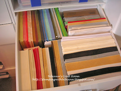 Stamping with Bibiana: How To Organize All Your Paper