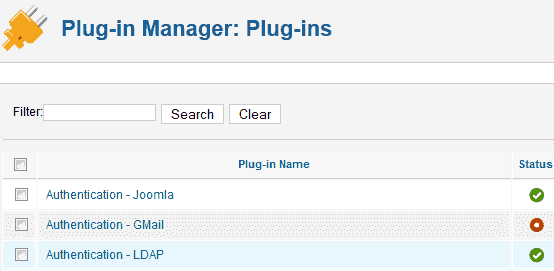 Catatan Kecil: Connect to an OPENDS/LDAP using Joomla 2.5