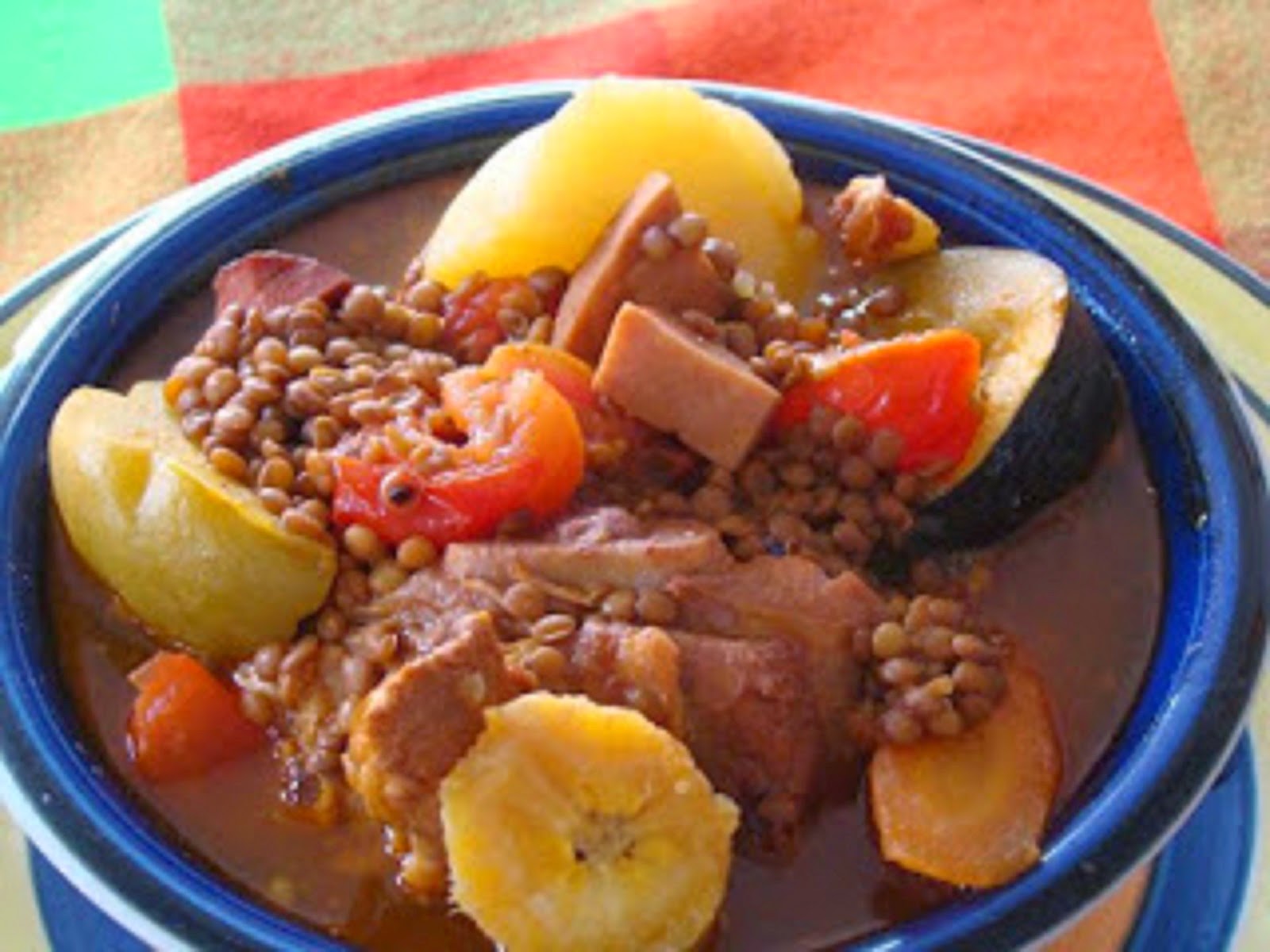 Recetas de Cocina de Alfredo: POTAJE DE LENTEJAS