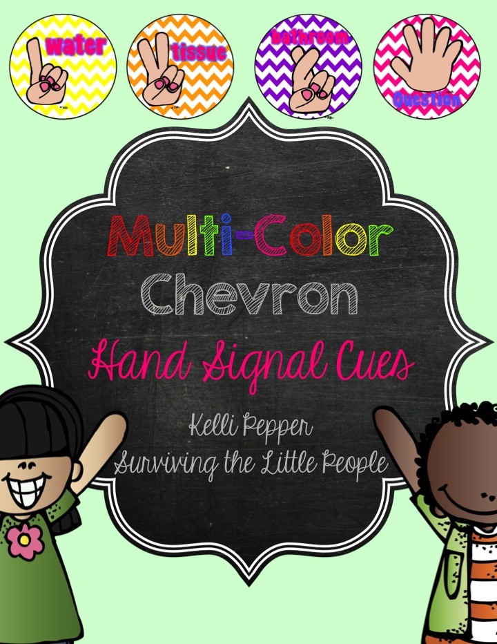 Surviving the Little People: Hand Signals ** FB Fan Appreciation ...