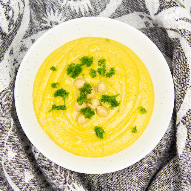 Butternut Squash Broccoli Puree Soup
