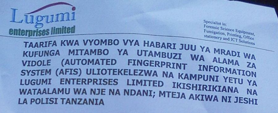 Kampuni ya Lugumi Yajitokeza na Kusema Mkurugenzi wake Hajatoroka nchi ...