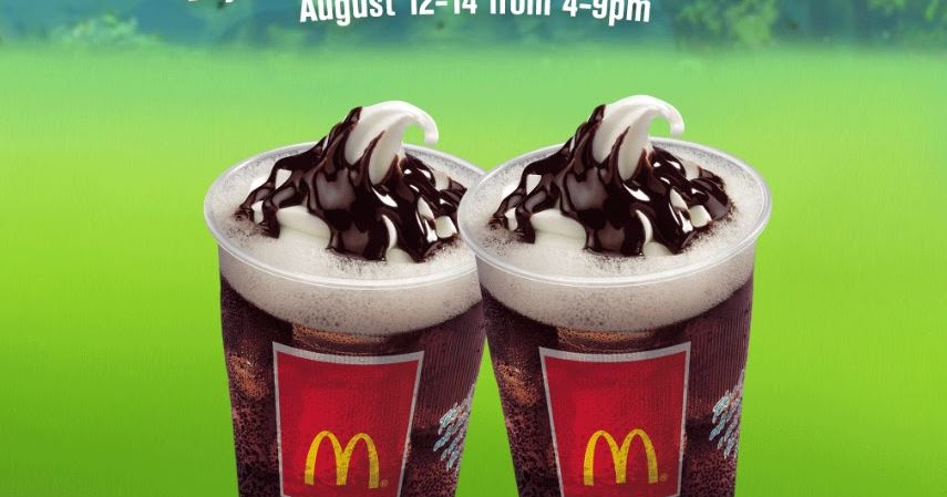 Manila Shopper: McDonalds Buy1 Take1 McFloat Promo at SM Lure Party ...