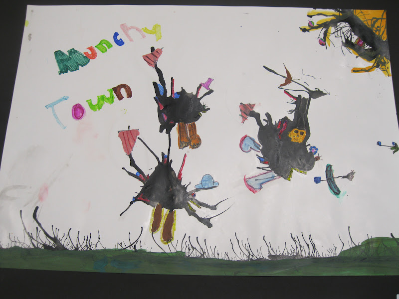 The Art Room at The Falcon Academy of Creative Arts: 4th grade art