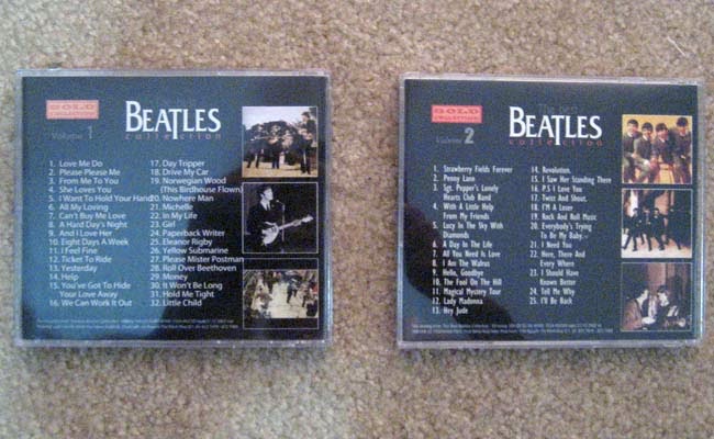 [CD] The Best Beatles Collection Vol 1->2