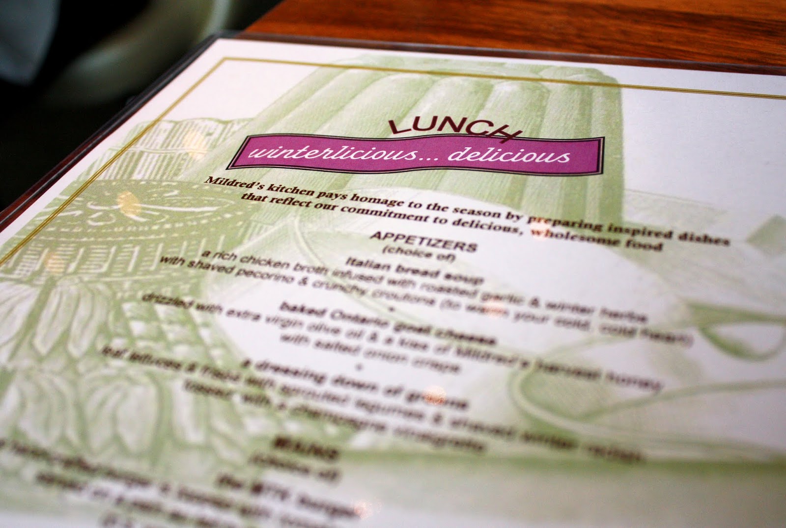 Mildred's Temple Kitchen (Winterlicious) - Food Junkie Chronicles