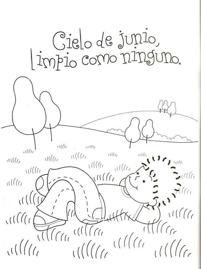 Kids Zone: Poemas para Colorear