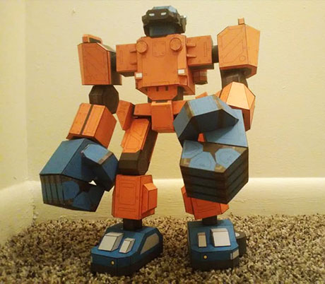 The Nintendo Labo Robot Papercraft | Paperized Crafts