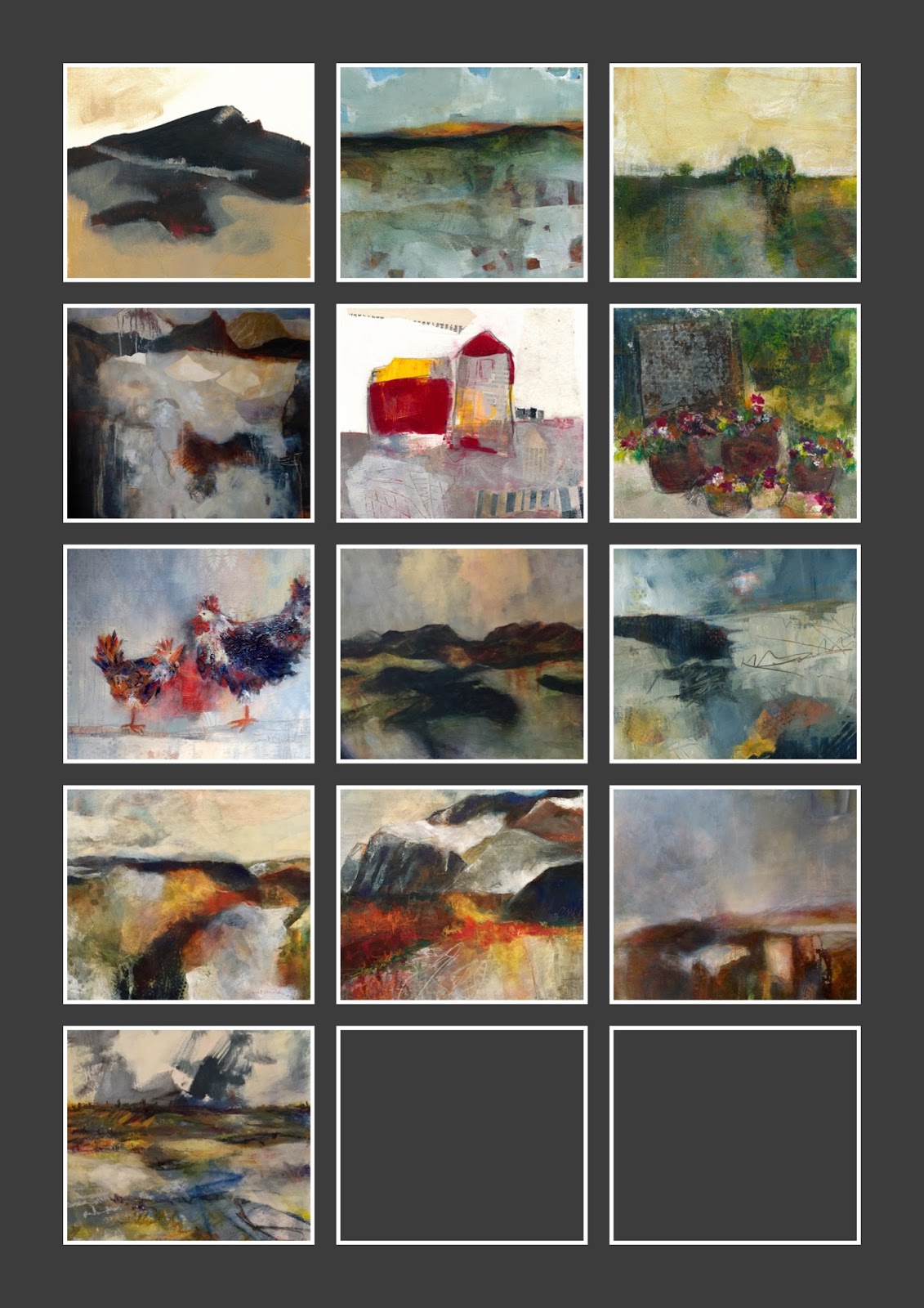 Janet Bradish Studios: Thirty Paintings in 30 Days - Final Post!