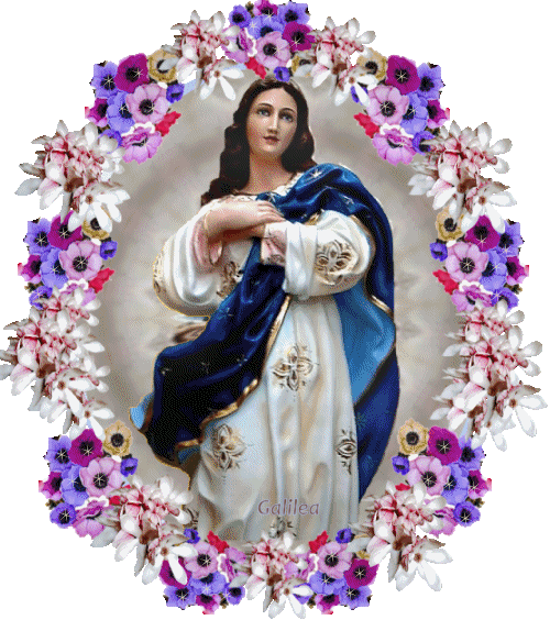 ® Blog Católico Gotitas Espirituales ®: GIFS DE LA VIRGEN MARÍA
