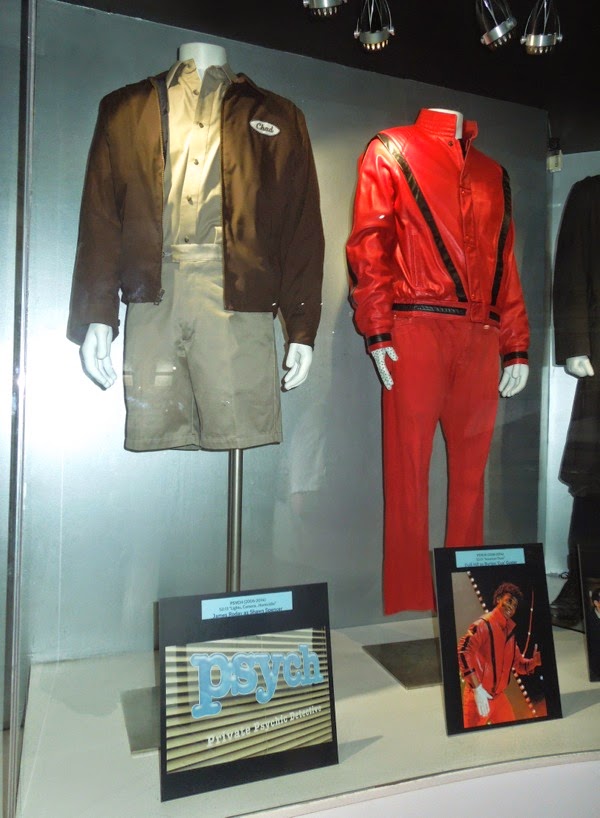 Hollywood Movie Costumes and Props: Costumes from TV's Psych on display ...