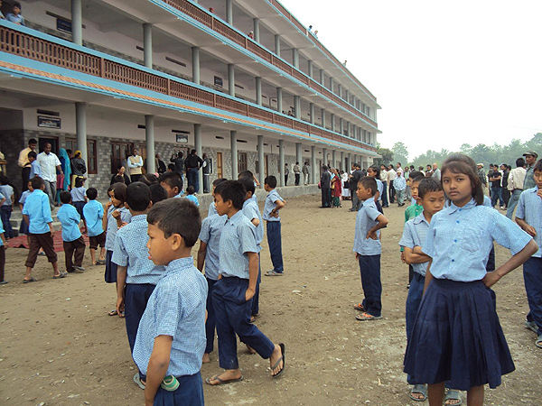 Little Flower School Nepal: Chepang children get new school building!