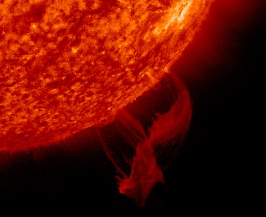 Actividad Solar (OAM): Protuberancia solar