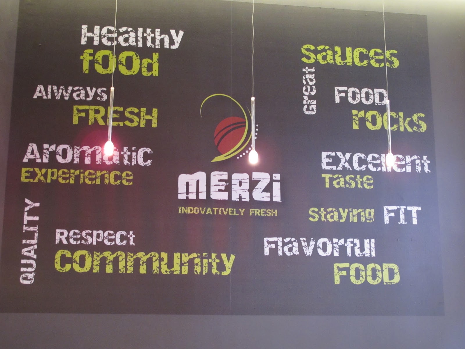 Pleasures of the Table: Merzi....Indian food fast, cheap and tasty.