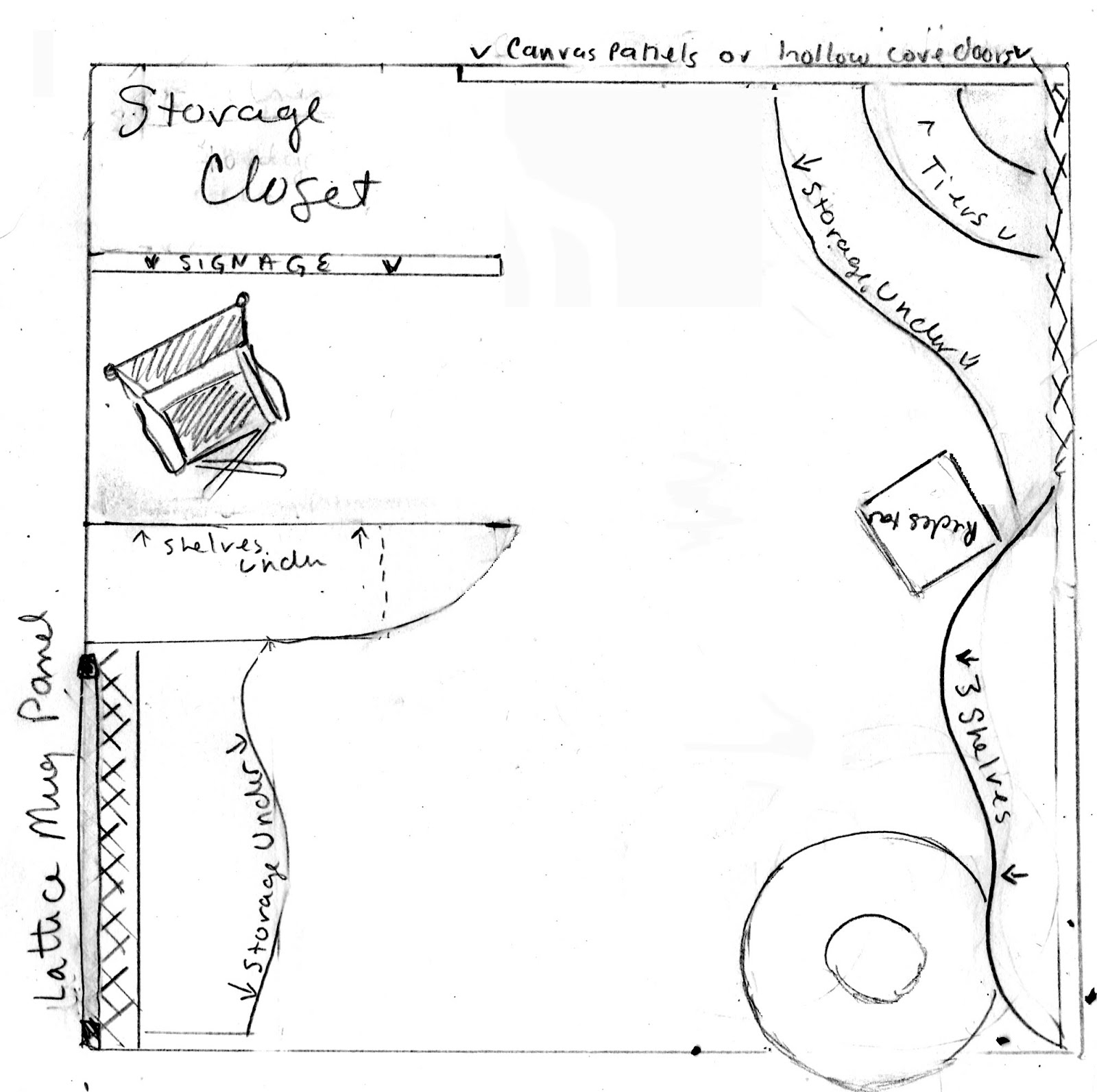 Fine Mess Pottery: Booth Layout