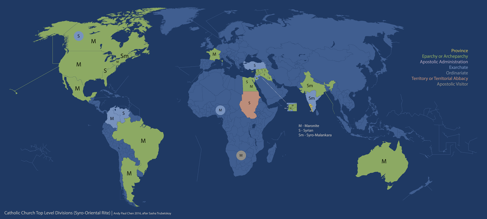 Dunmore Cave: Maps of Catholic Church Top-Level Jurisdictions (Latin ...