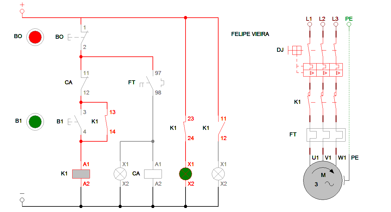 1° Campeonato em Comandos Elétricos (CADe SIMU) - Ensinando Elétrica ...