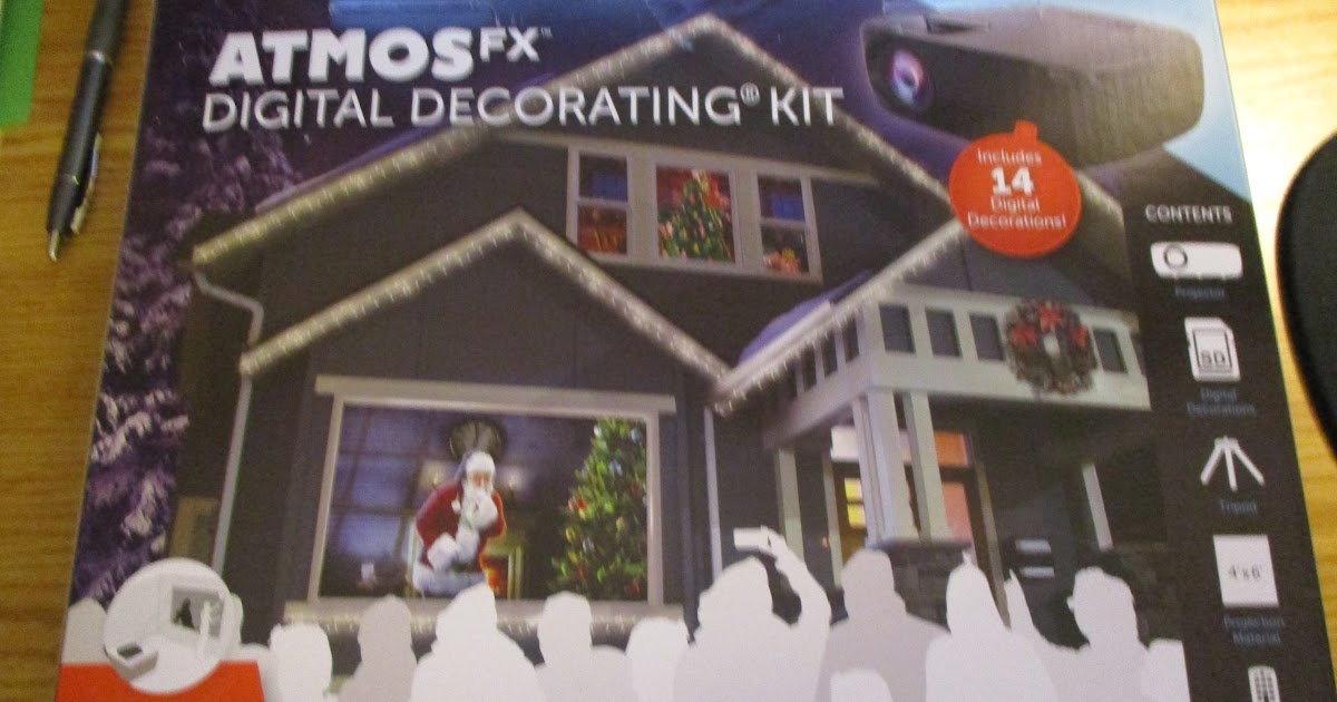 Missy's Product Reviews : AtmosFX Digital Decorating Kit Holiday Gift ...