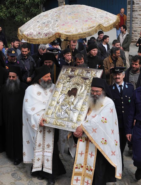 Προσκυνητής: Παναγία ''ΑΞΙΟΝ ΕΣΤΙ''-του ιερομονάχου Ιωακείμ Καρυώτου