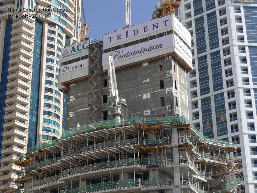 Dubai Constructions Update by Imre Solt: Pentominium construction ...