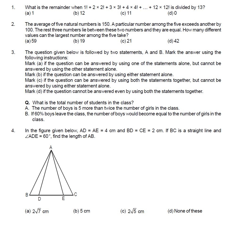 DAILY EXERCISES: QA #1
