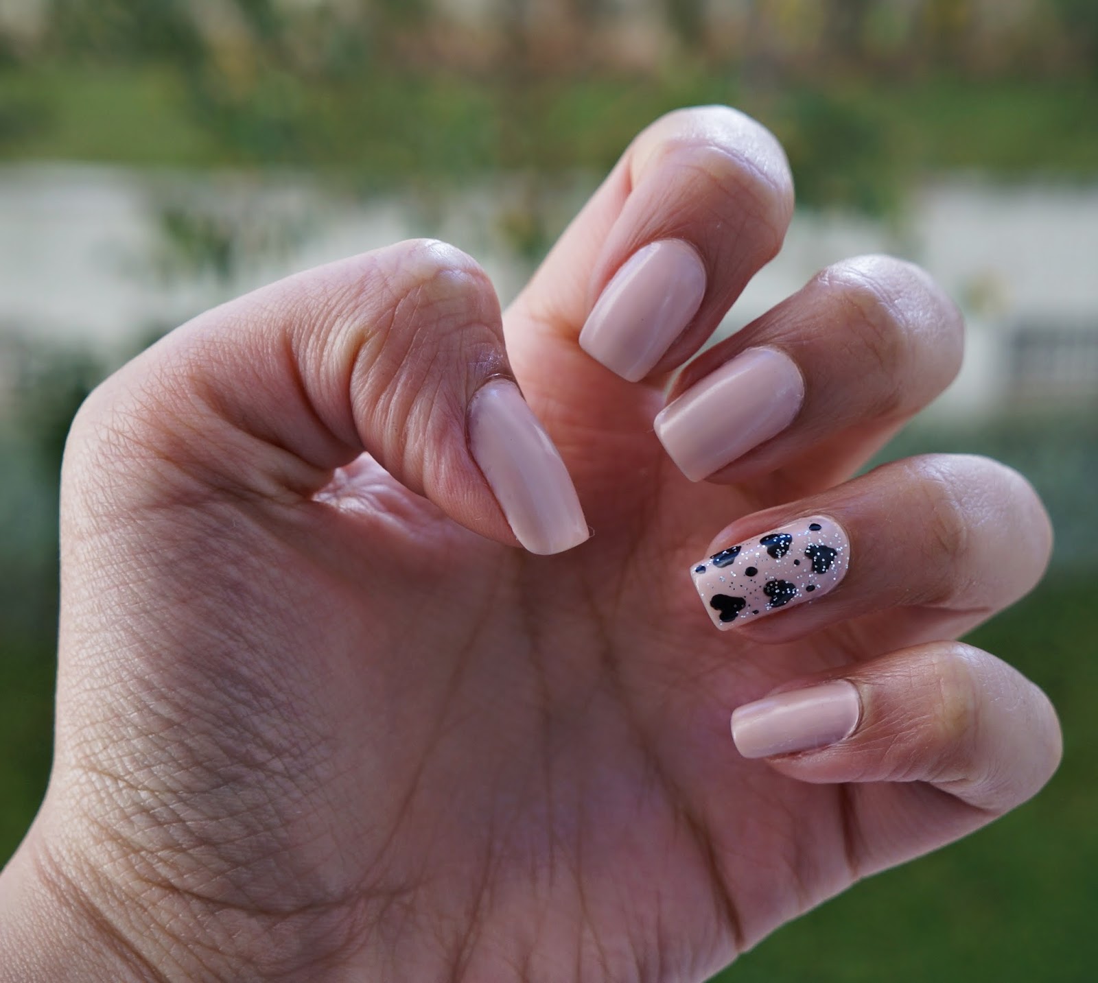 Encantos de Carolina: Nails da Semana: Tutorial Nail Art de Coração