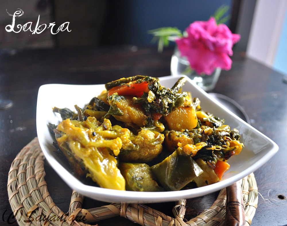 Labra, Bengali Ratatouille? - A Homemaker's Diary
