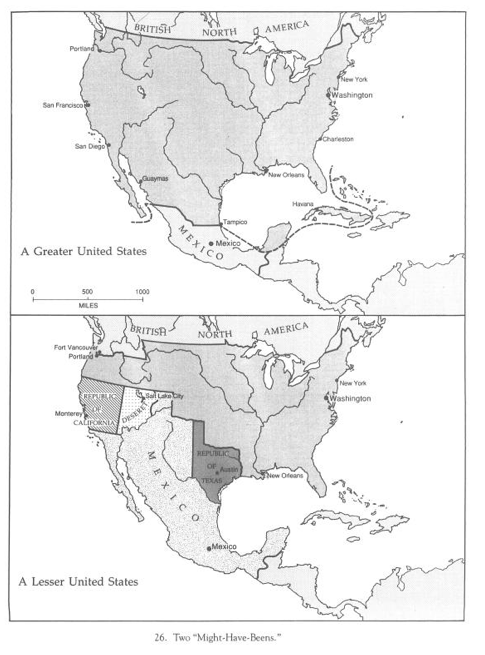 How the States Got Their Shapes: A Few Counterfactuals