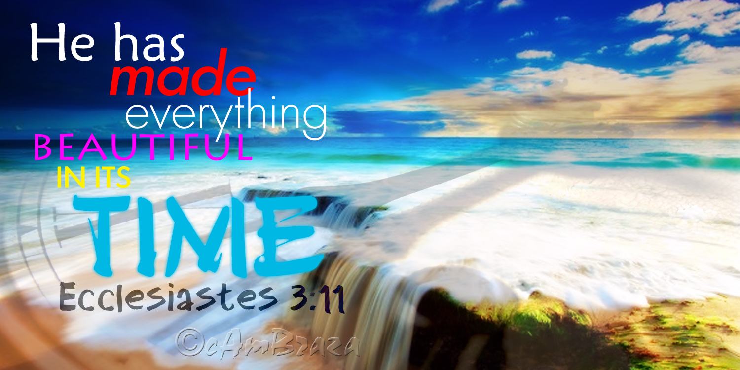 Ecclesiastes 3:11 - cambraza